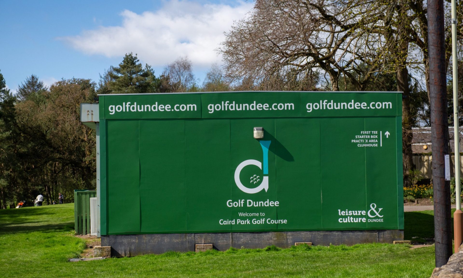 What happens next at Caird Park after closure of golf courses?