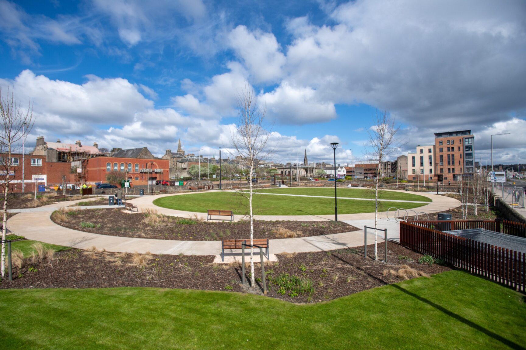 Pictures of Volunteers Green, Kirkcaldy, after £800,000 revamp