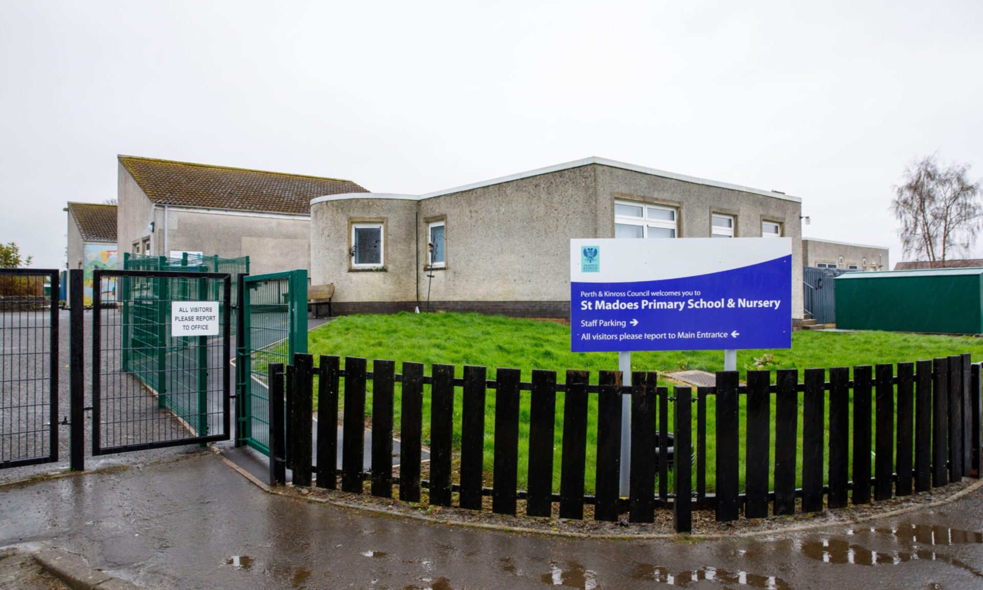 Perthshire school trashed and fire set off during overnight break-in