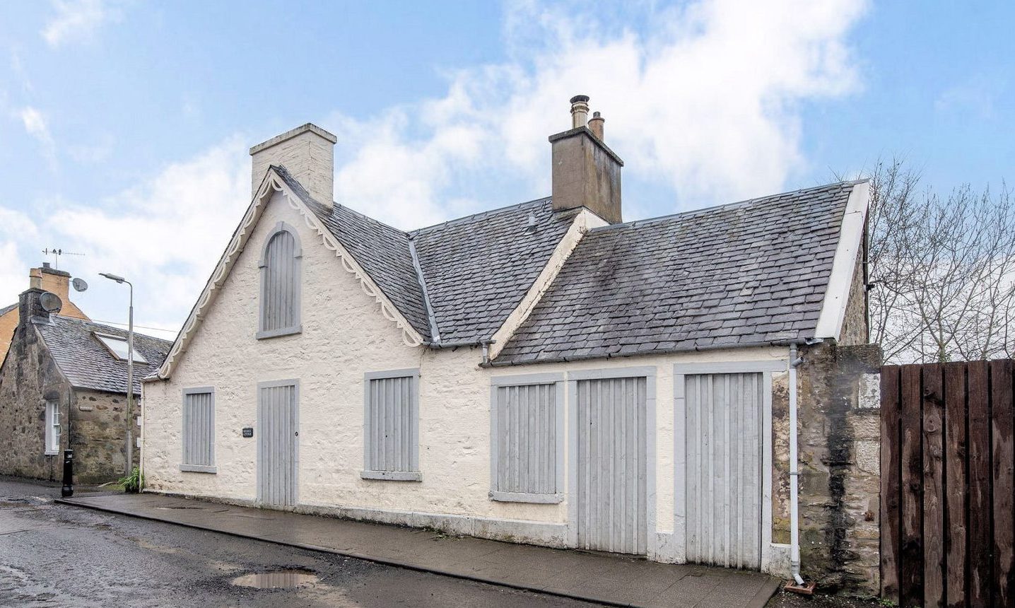 Beautiful Comrie cottage in need of renovation on sale for £125k