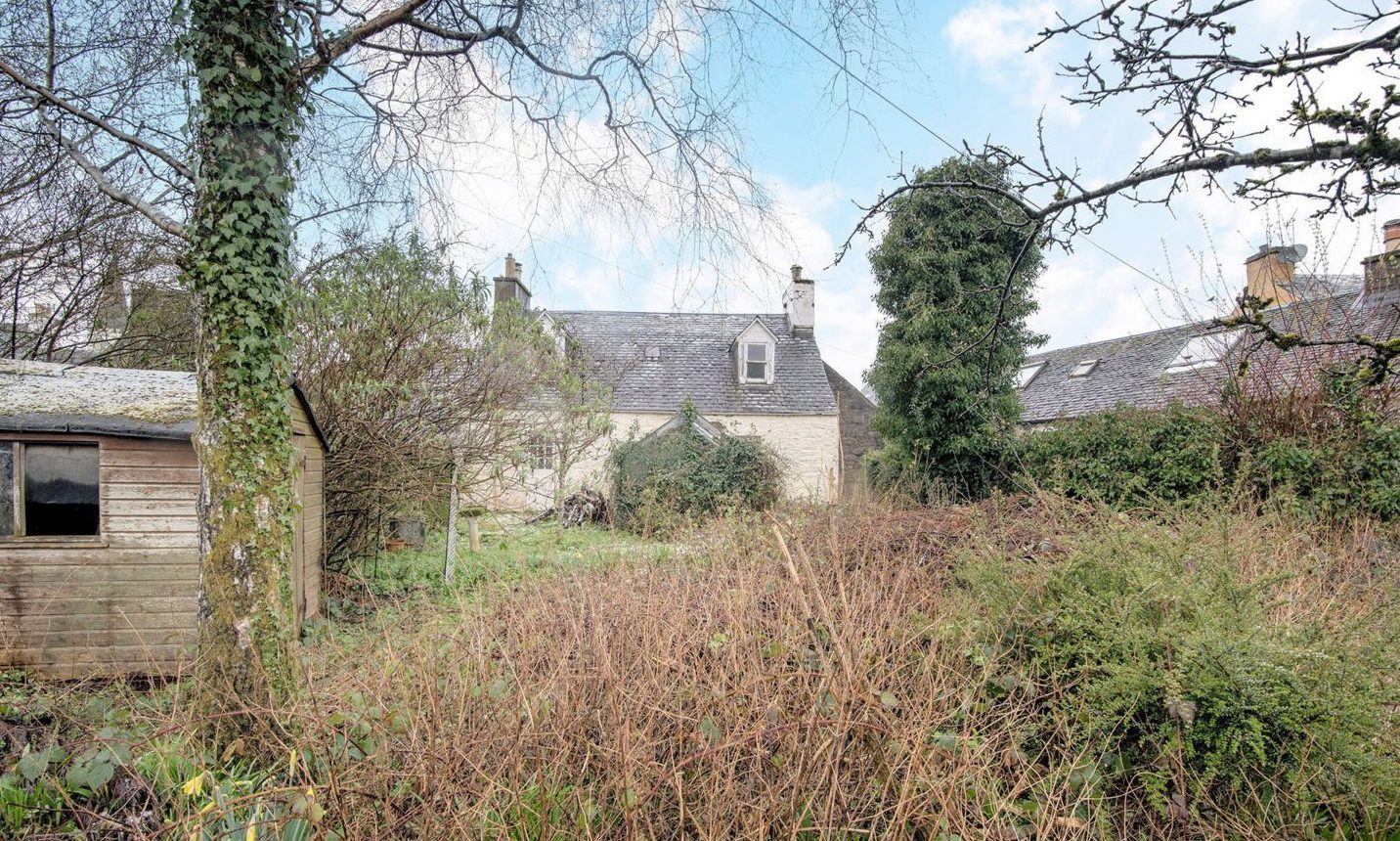Beautiful Comrie cottage in need of renovation on sale for £125k