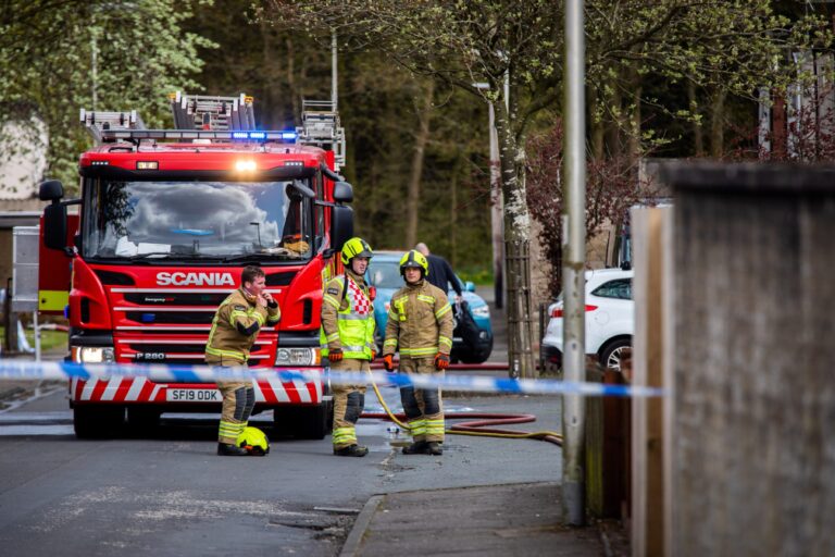 Crews called to house fire on Carfrae Drive in Glenrothes