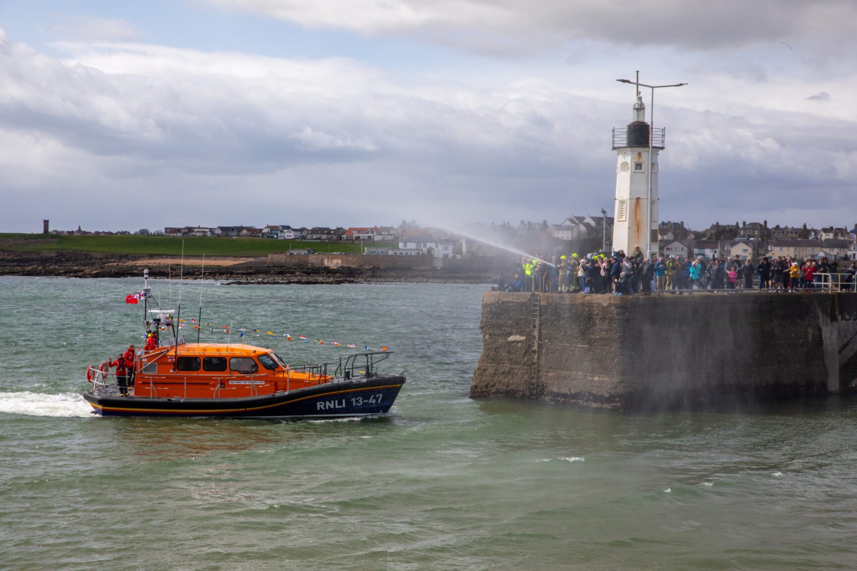 New £2.5m Anstruther lifeboat arrives home on historic day