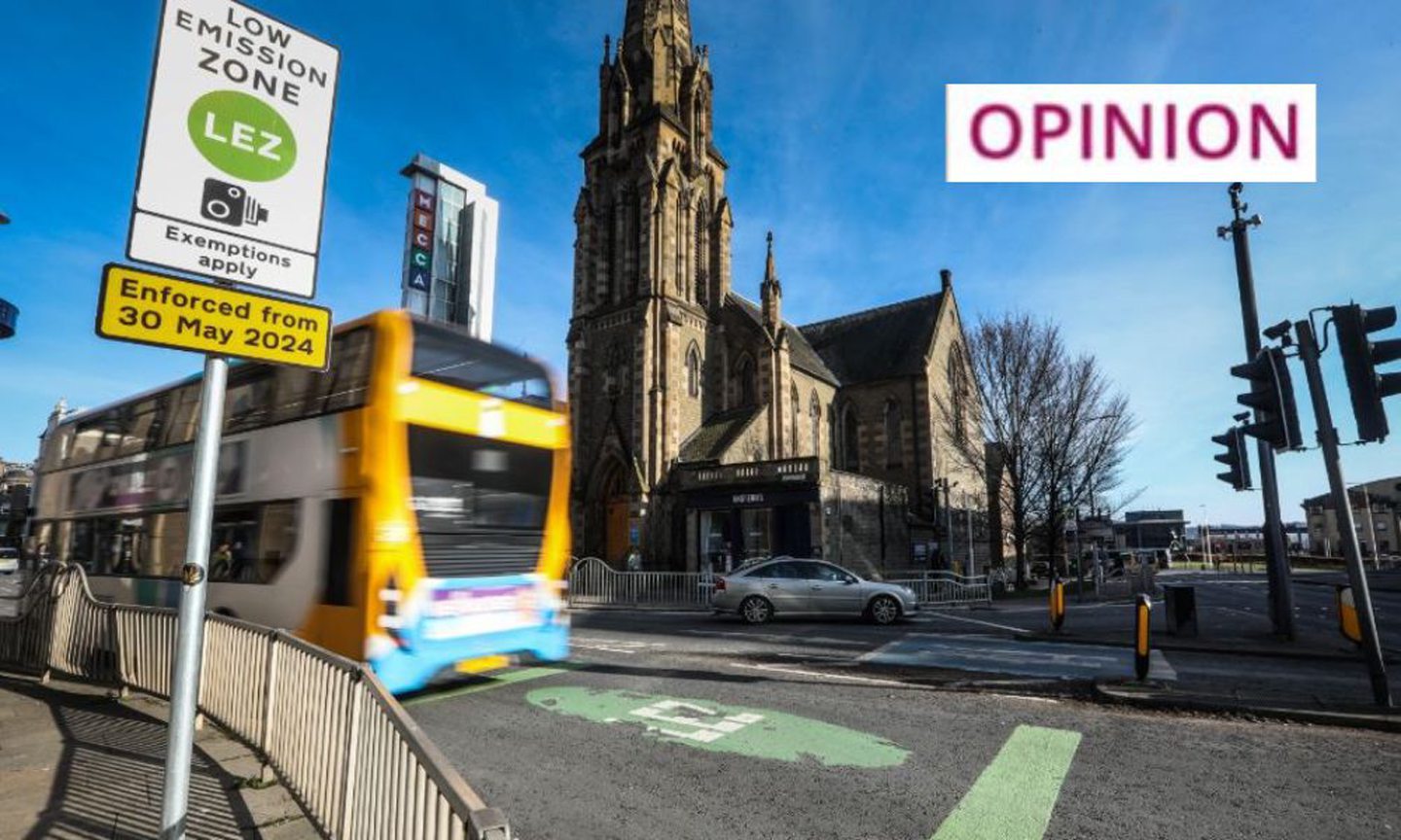 STEVE FINAN: Dundee low emission zone is gesture politics