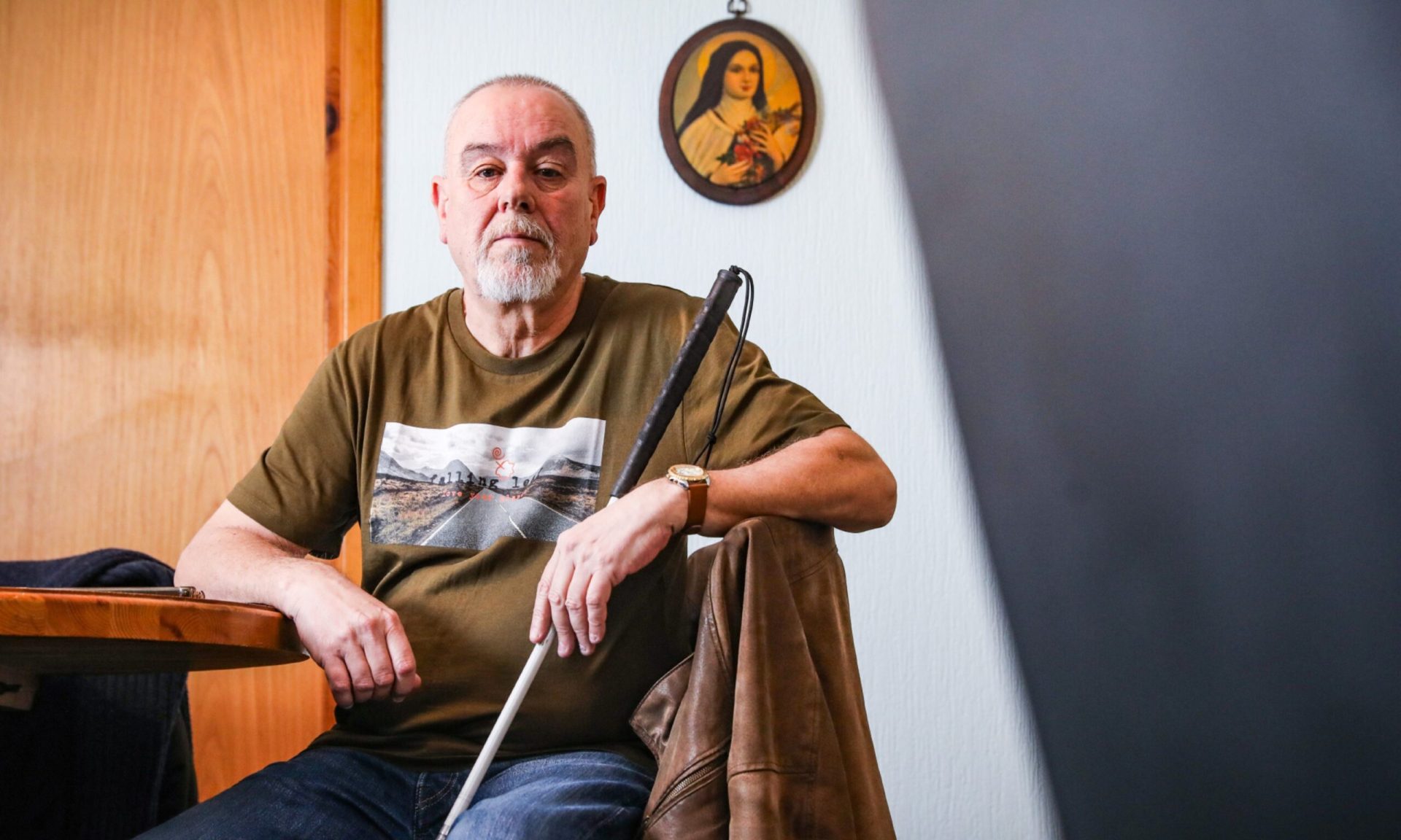 Broughty Ferry dad on botched Eljamel operation that left him blind