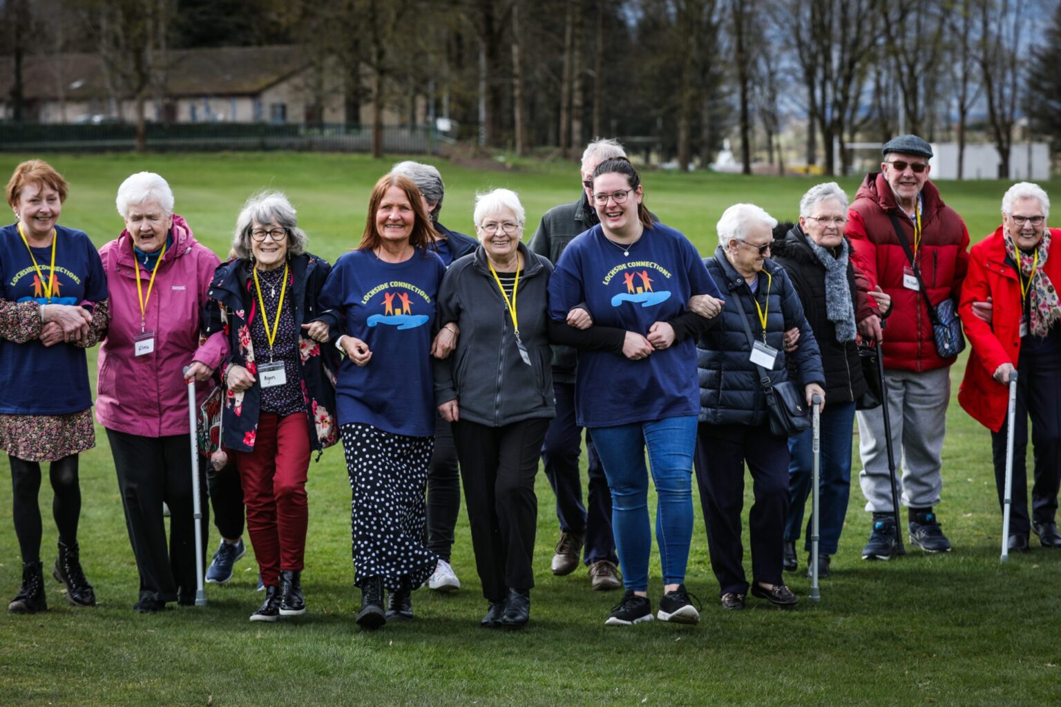 Forfar dementia centre members 'walk the windmills' for funds