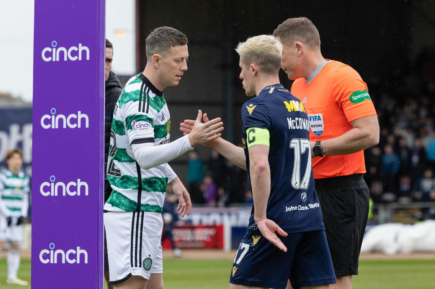 Luke McCowan thriving as Dundee FC captain says Tony Docherty