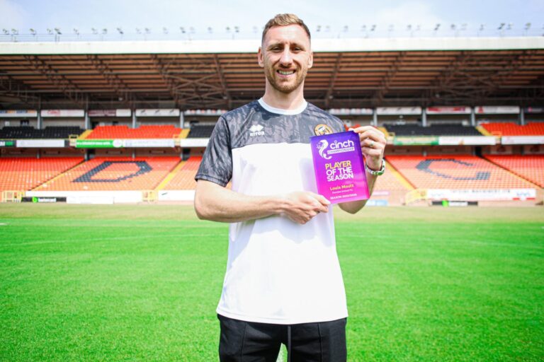 Louis Moult makes it Dundee United awards double