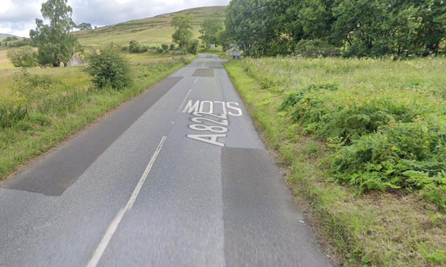 A822: Motorcyclist, 65, dies after crash on A822 in Perthshire