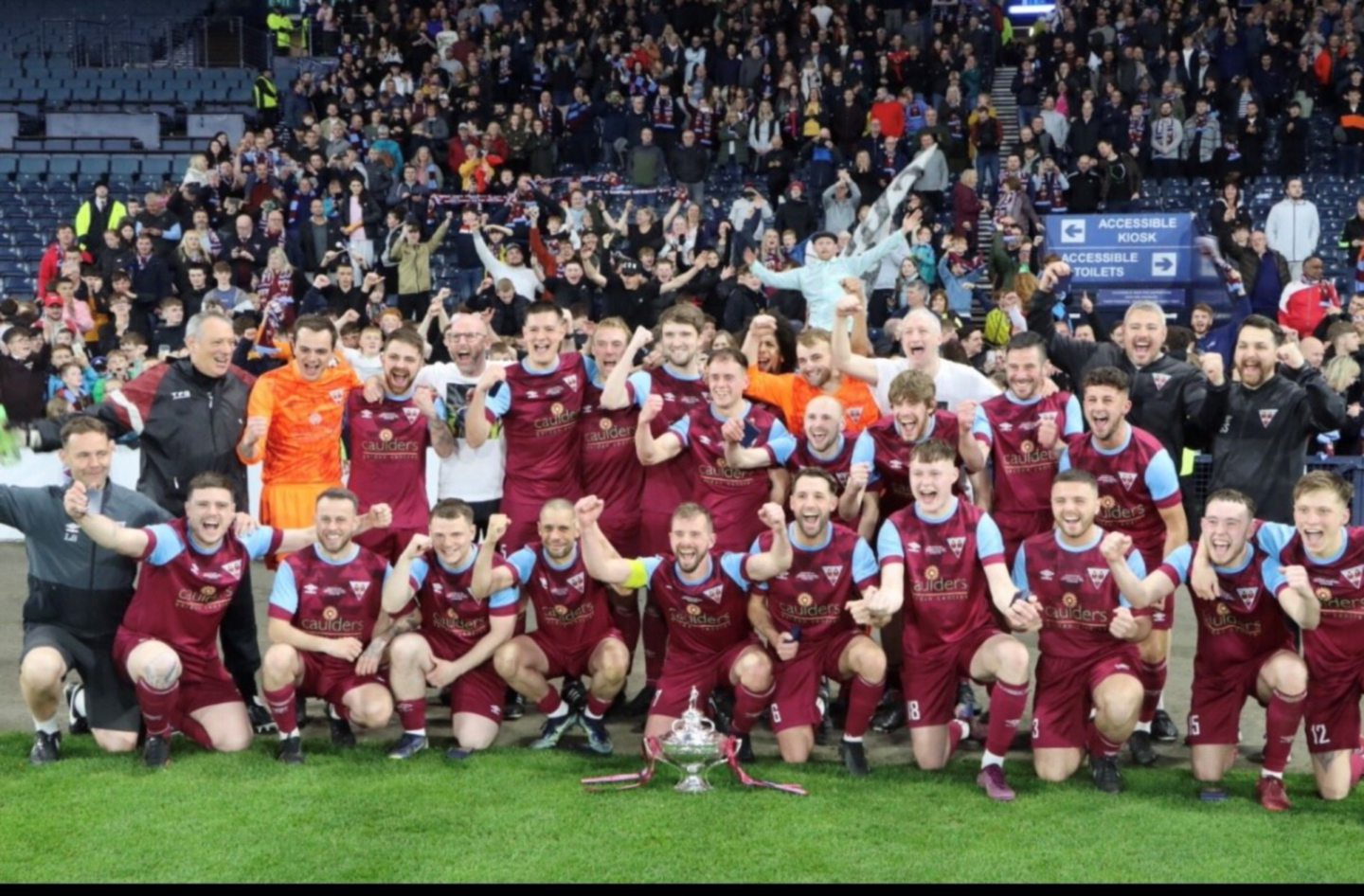 Cupar Hearts hoping to make Hampden cup final history