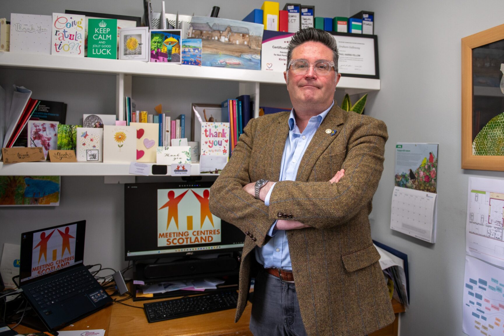 Kirriemuir man helps thousands 'enjoy life' after dementia diagnosis