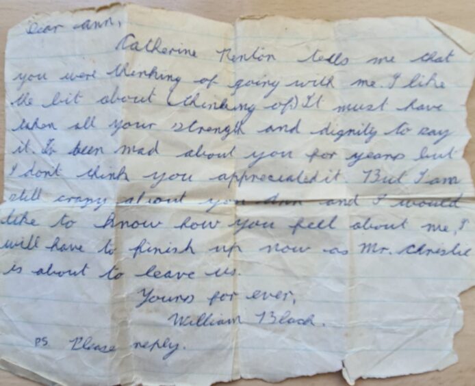 Kinghorn couple, 80, get together six decades after love letter