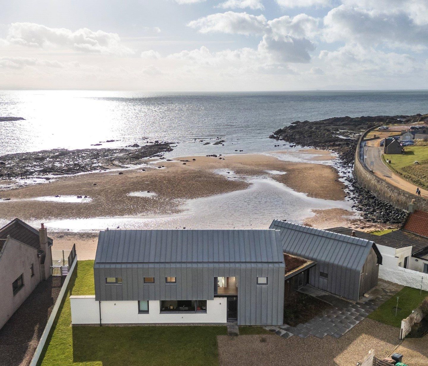 Mid Rock House: Ruby Bay holiday home in Elie for sale at £2.4m