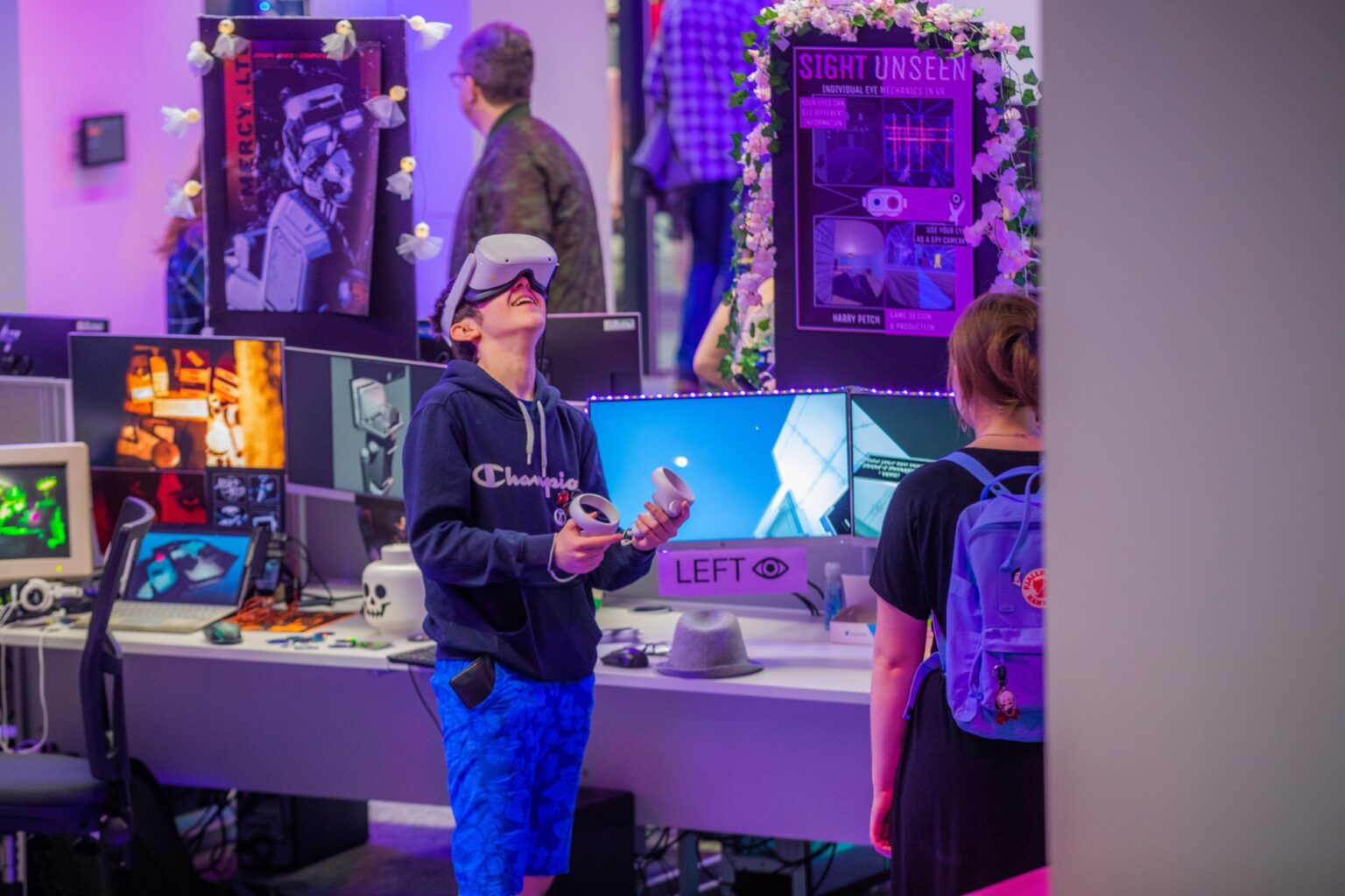 Best pictures from Abertay Digital Graduate Show 2024