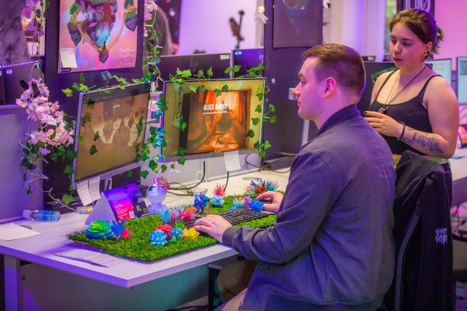 Best pictures from Abertay Digital Graduate Show 2024