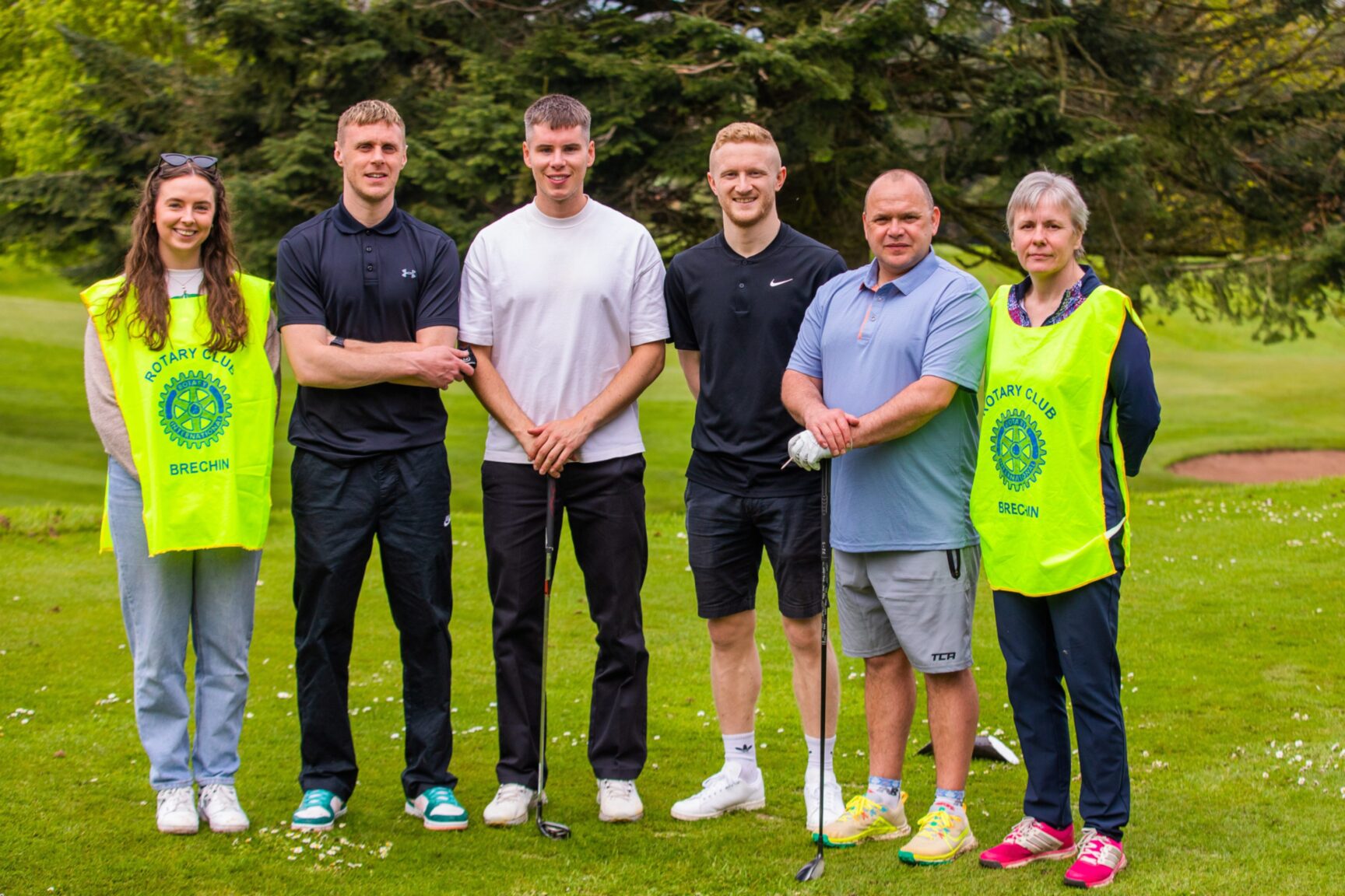 Brechin Rotary Club golf day strikes it lucky for MND Scotland