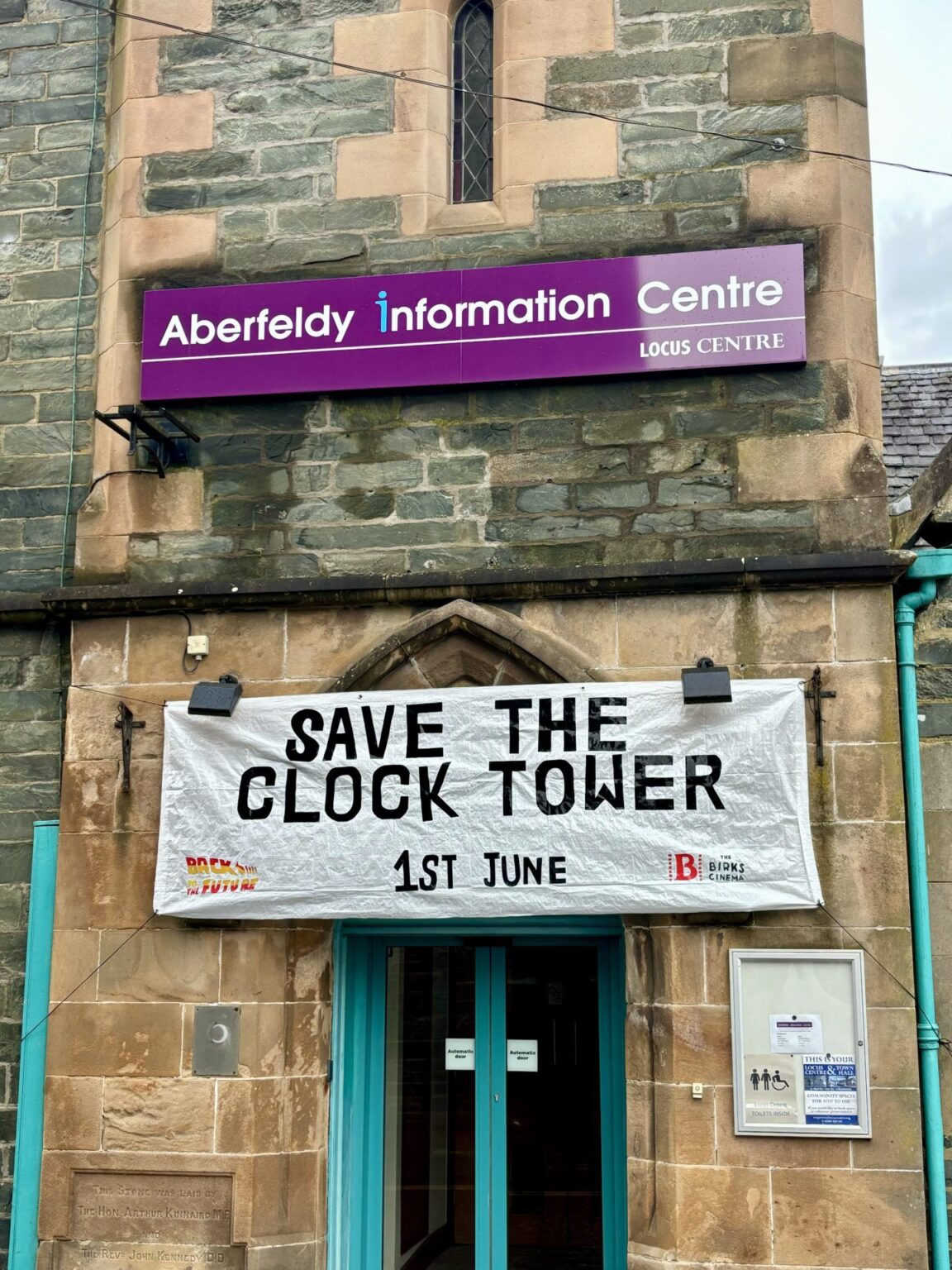 Aberfeldy Back to the Future screening features prom night party