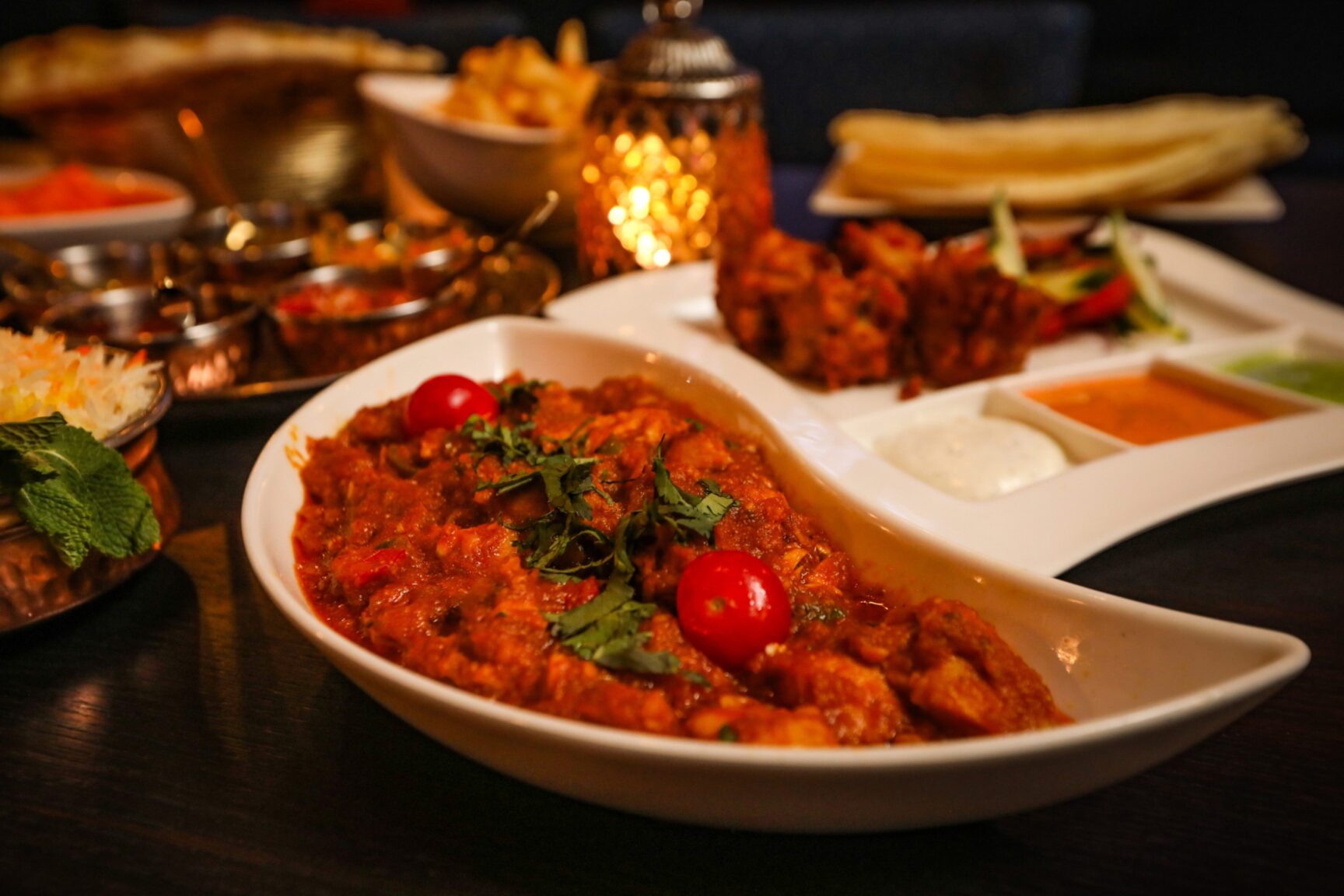 Vegan tikka masala and more at Indian restaurant Babujee Dundee