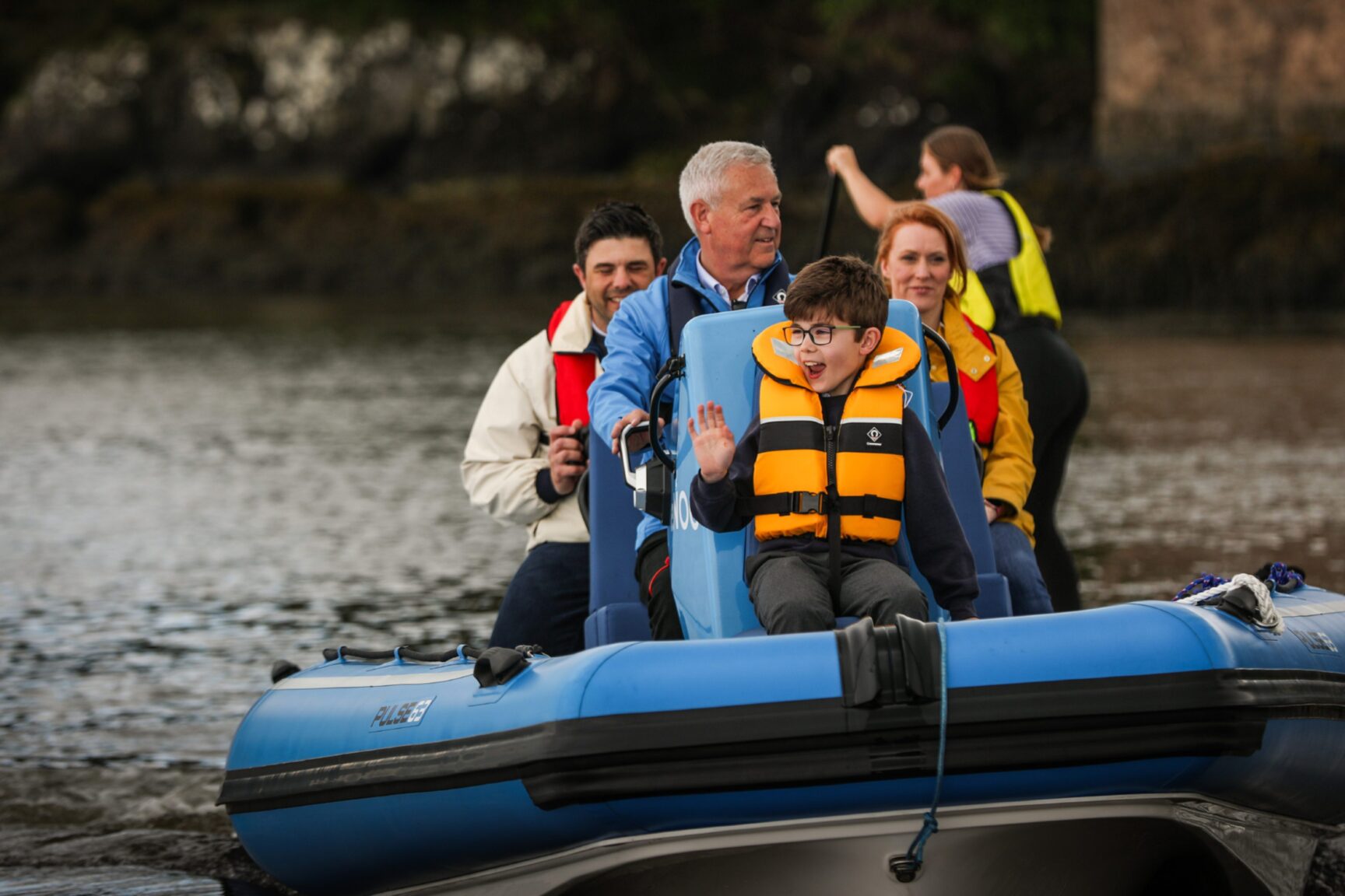 New Wormit Boating Club electric safety vessel is UK first - The Courier