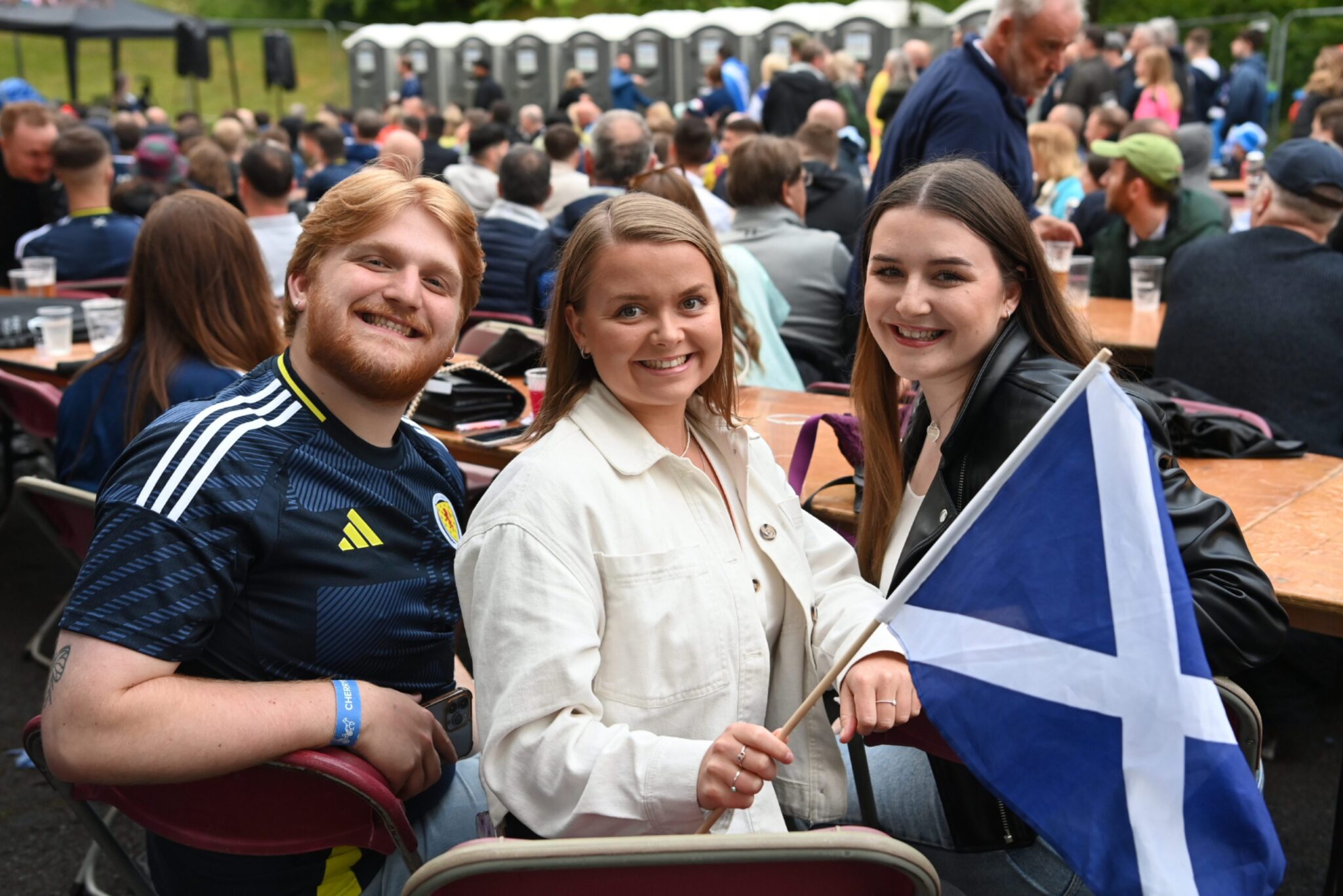 Perth Euro 2024 fan zone pictures for Germany v Scotland