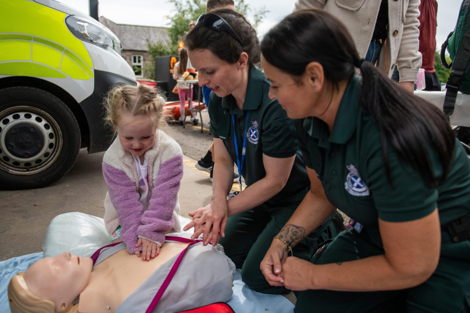 Brechin firefighters recount Babet drama as open day marks station's 50 ...