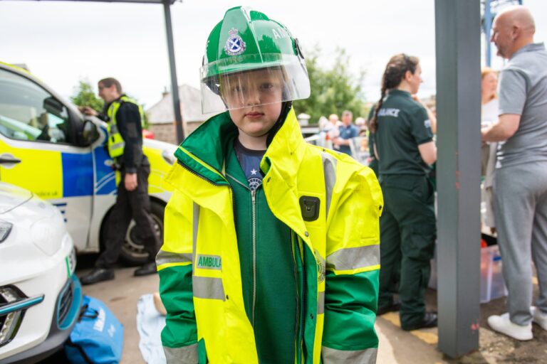 Brechin firefighters recount Babet drama as open day marks station's 50 ...