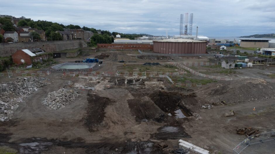 Dundee Eden Project: Drone footage of site