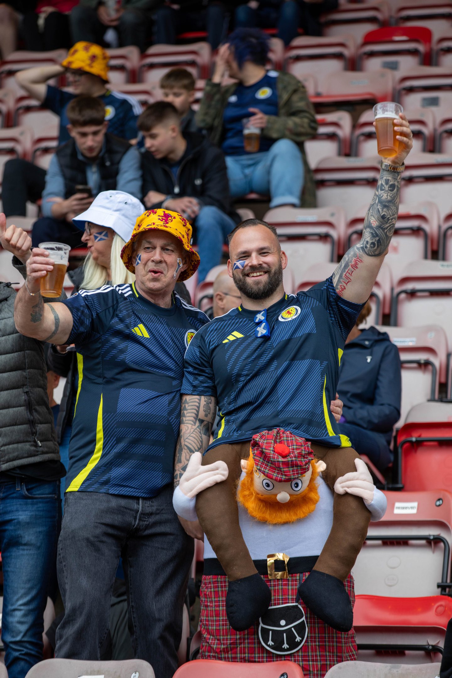 Best pictures from Dunfermline Euro 2024 fan zone