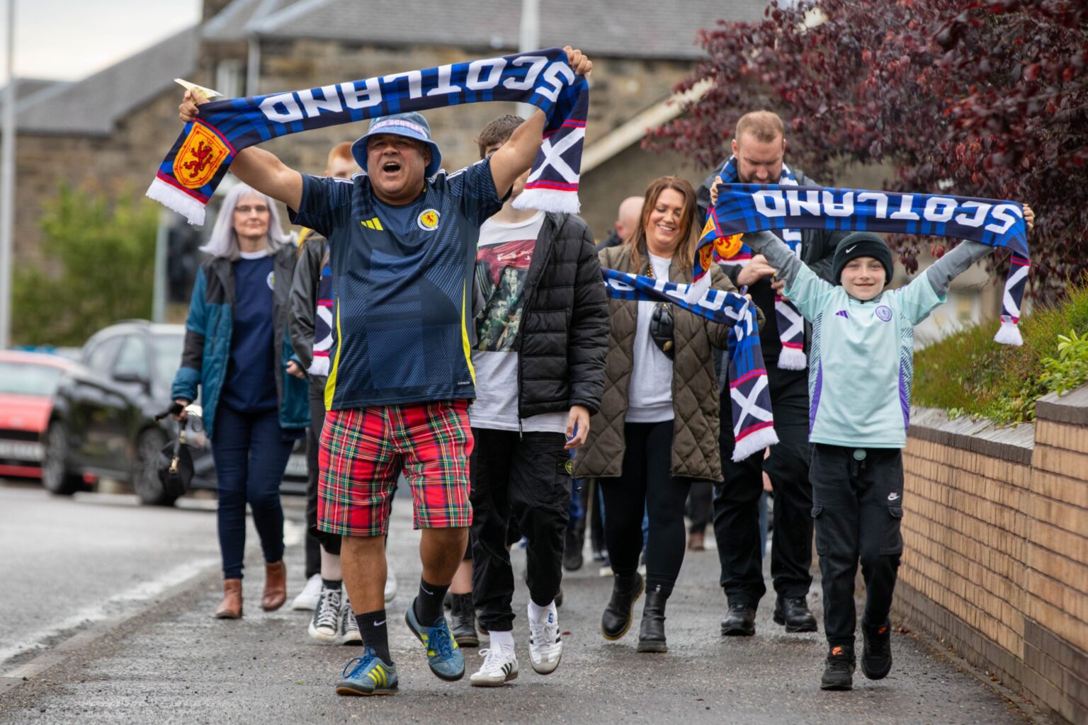 Best pictures from Dunfermline Euro 2024 fan zone