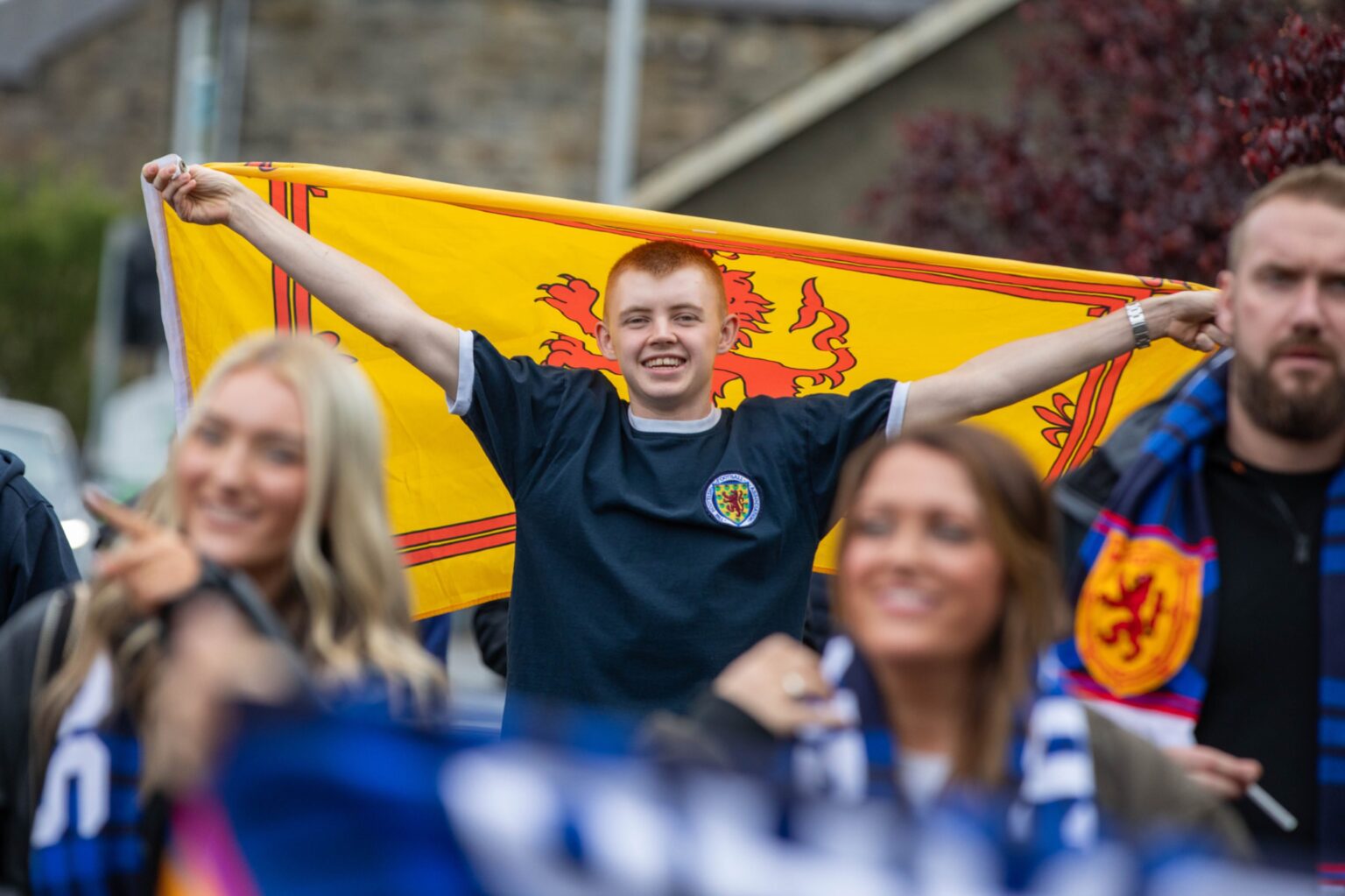 Best pictures from Dunfermline Euro 2024 fan zone