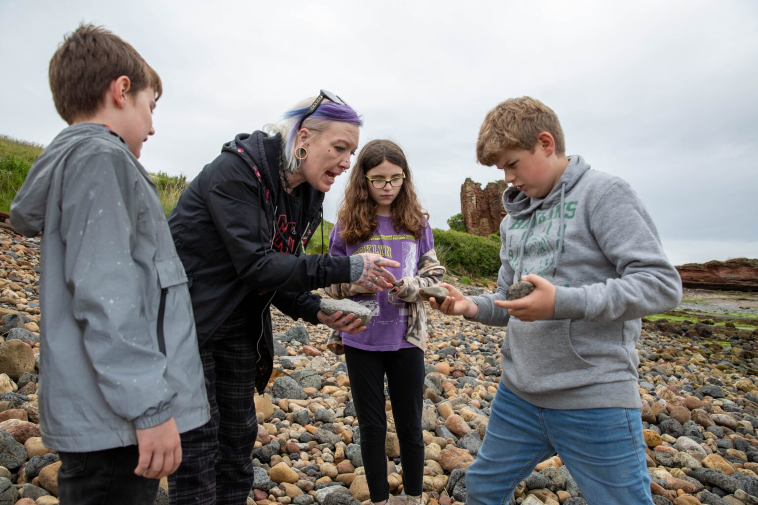 How and where to find fossils in Fife and Angus with geologist Katie