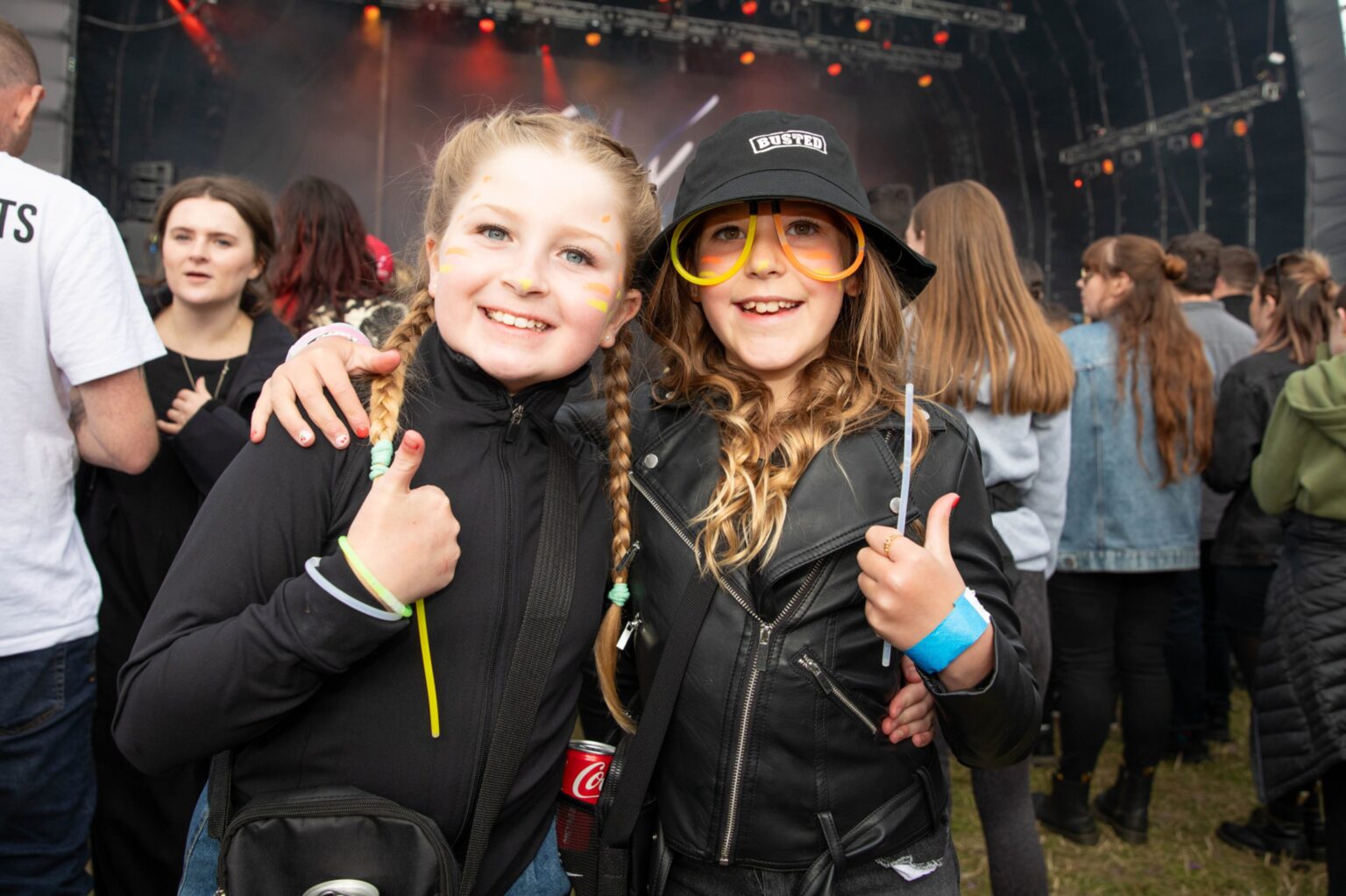 Pictures as Busted play Stirling Summer Sessions