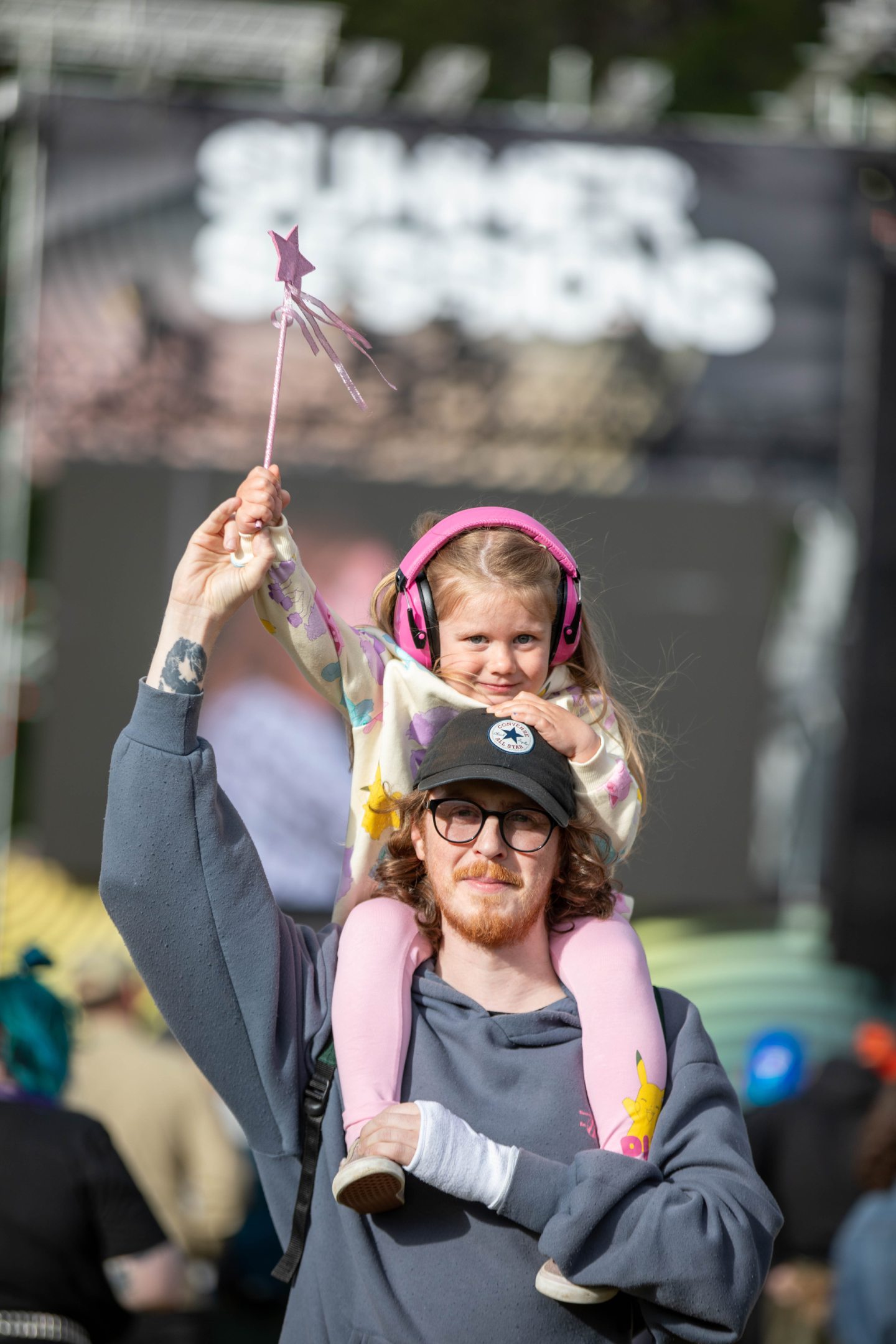Pictures as Busted play Stirling Summer Sessions