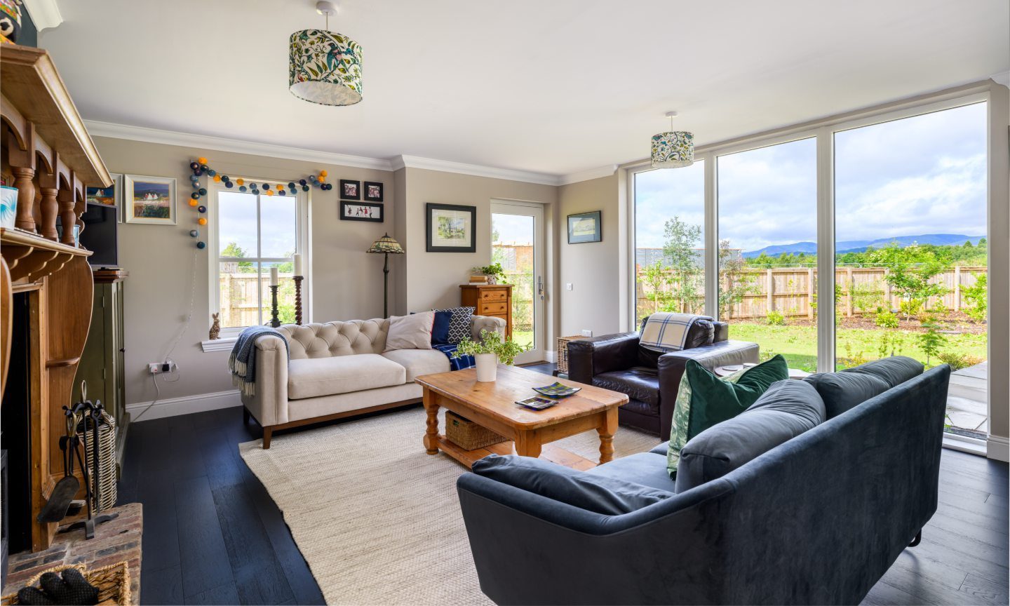 Stunning £770k newly built rural home near Crieff has superb views