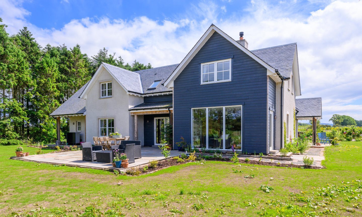 Stunning £770k newly built rural home near Crieff has superb views