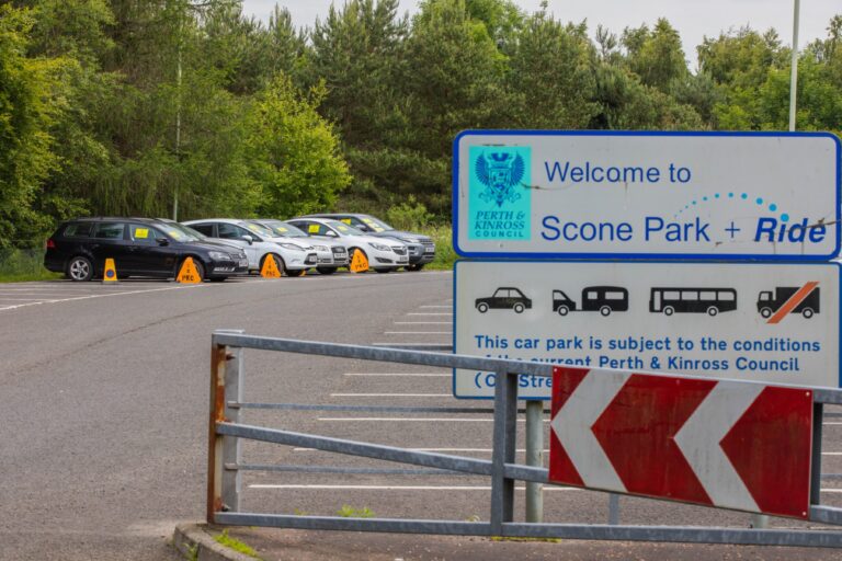 Cars clamped at Scone park and ride over 'unpaid fines'