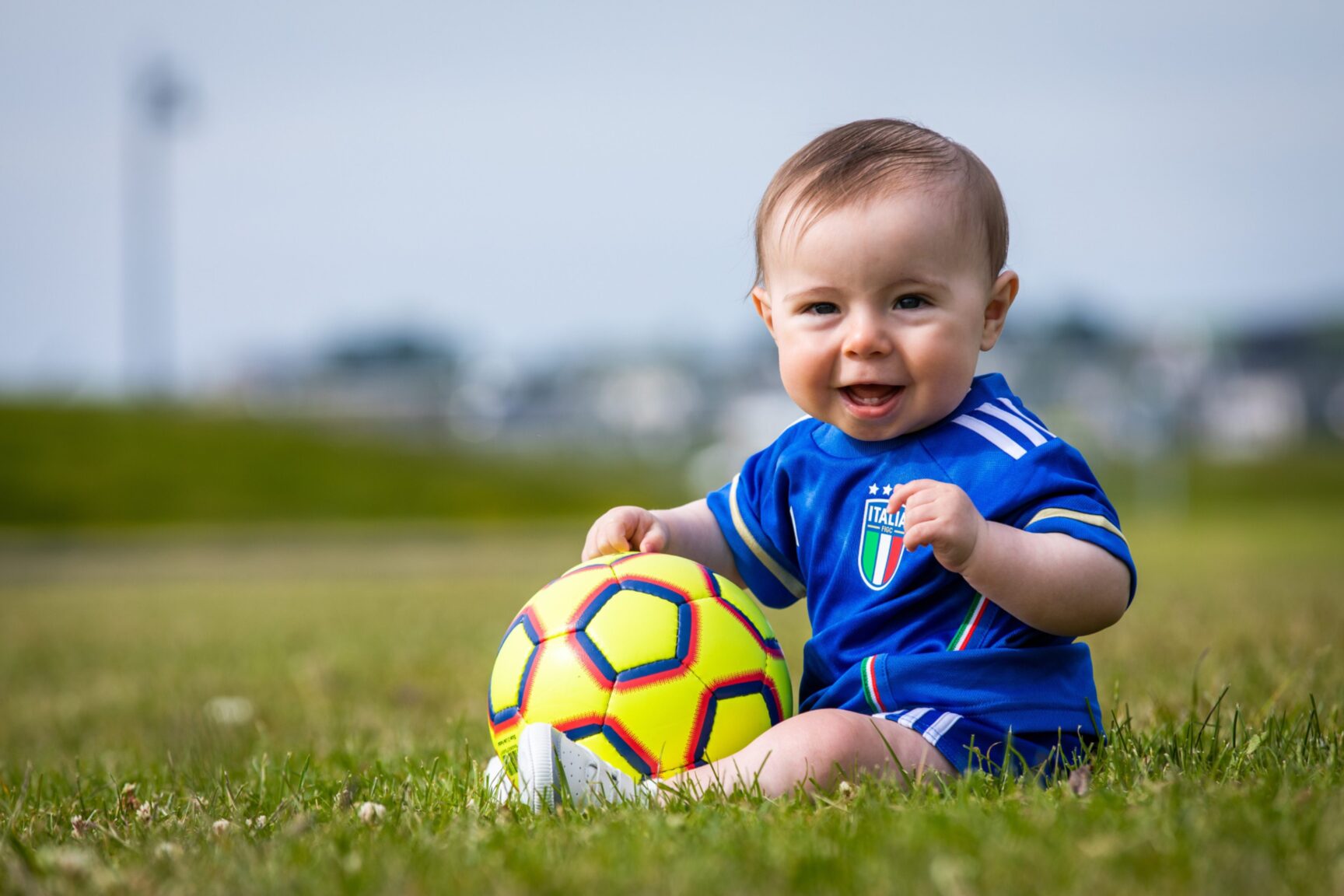 Mini Monifieth footballer Azzurra Caira born as Italy won Euro 2020