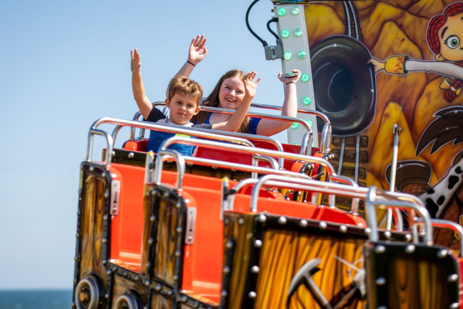 Best pictures of Leven funfair as railway celebrations get under way