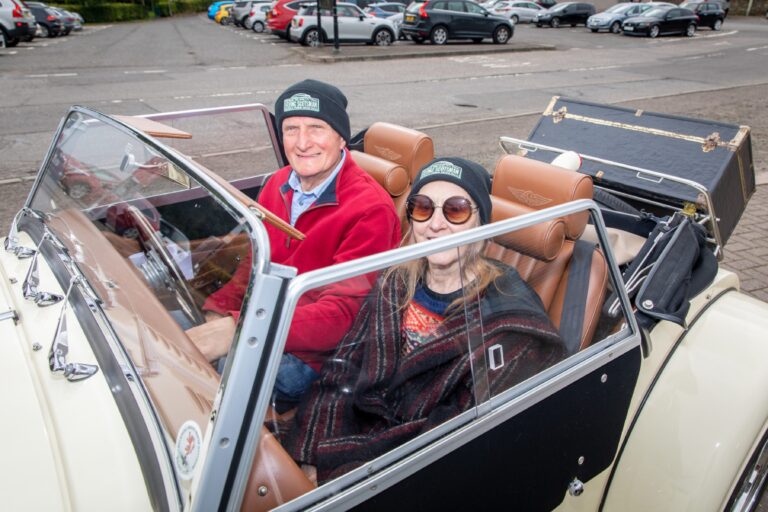 Best pictures as Strathmore Classic Car tour takes to the road