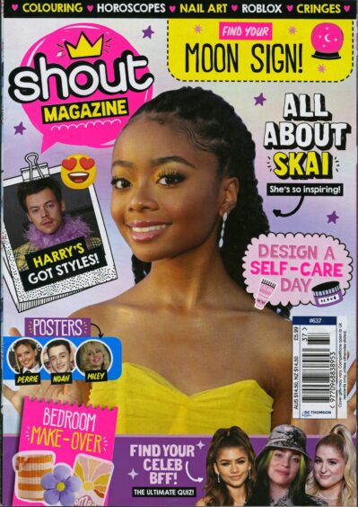 Shout: Leonardo DiCaprio was on cover but magazine was star