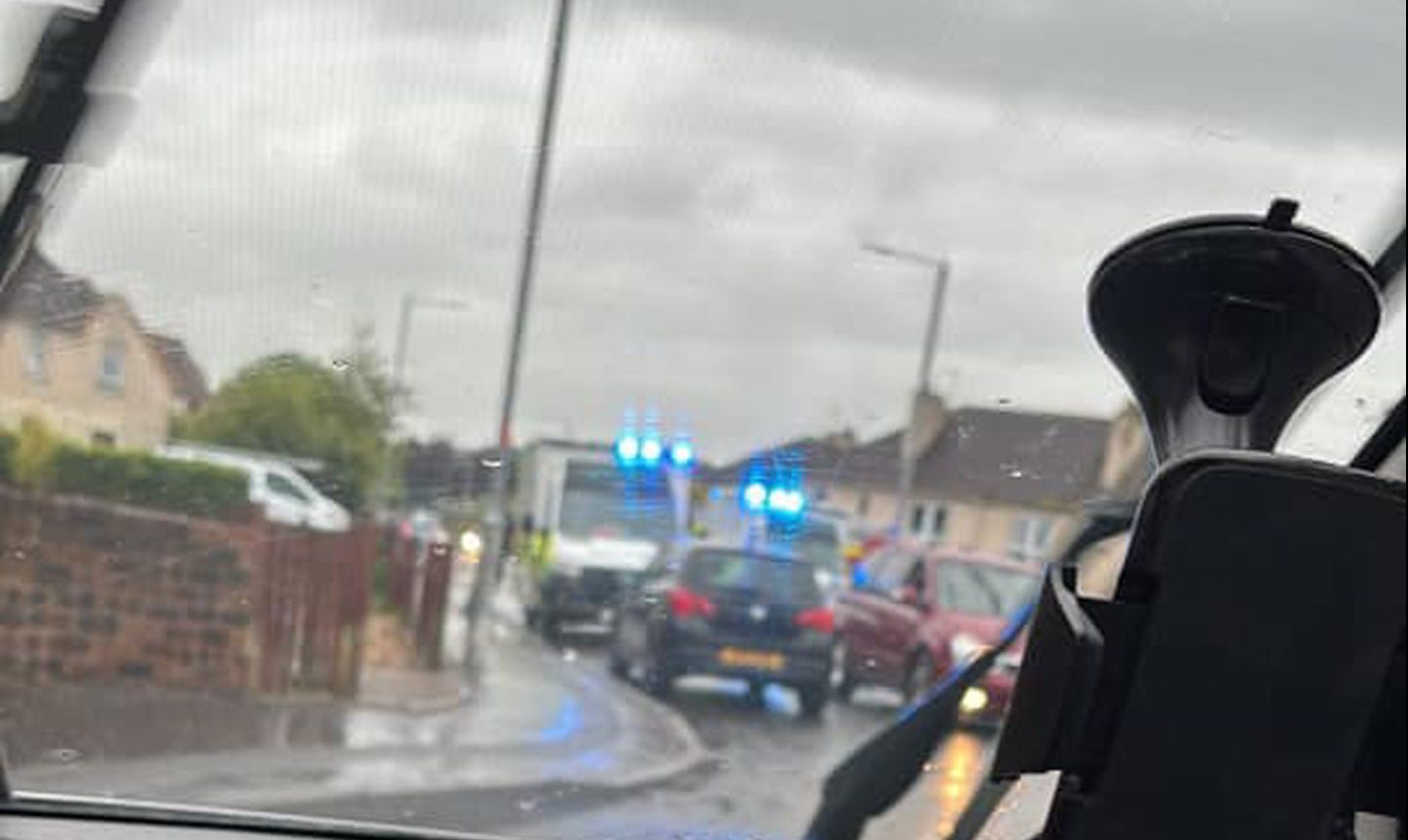 Firefighters battle house fire in Leven