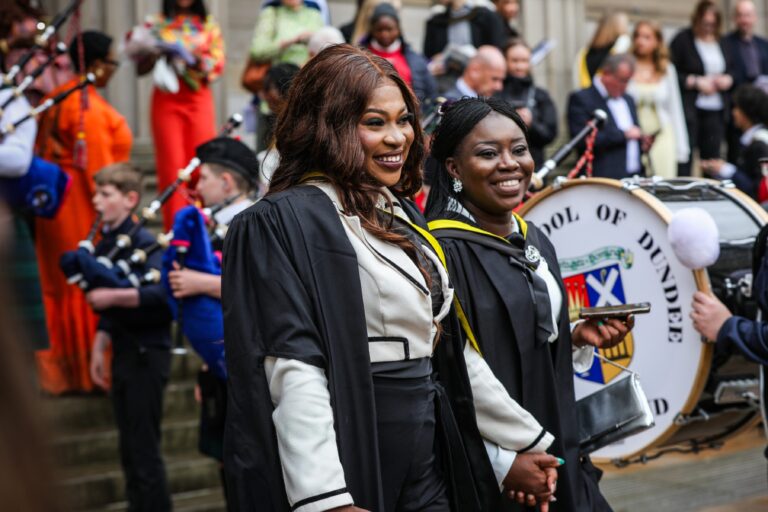 Best pictures from day 1 of Dundee University graduations 2024