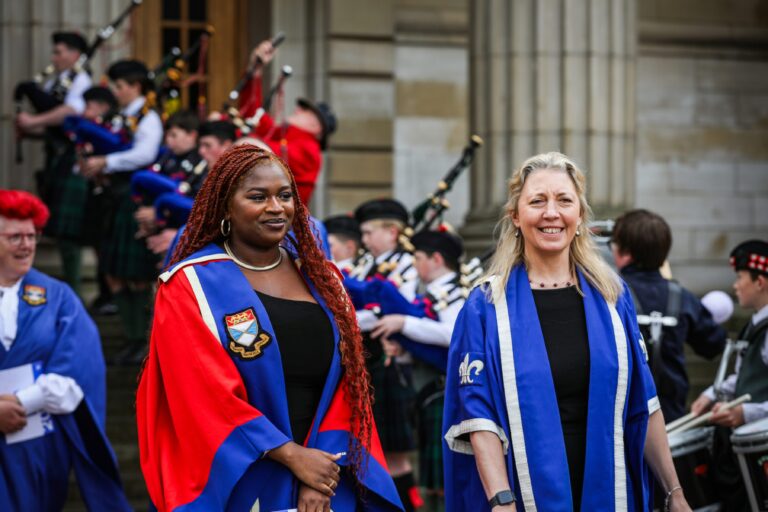 Best pictures from day 1 of Dundee University graduations 2024