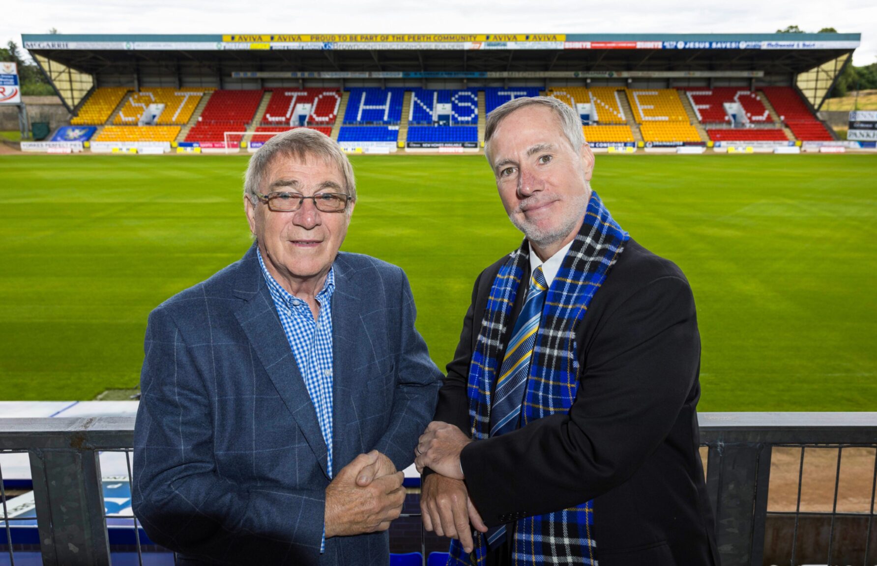 Geoff Brown reveals site to build new St Johnstone community hub