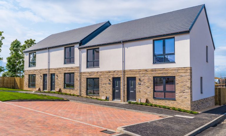 Viewforth affordable homes in Kirkcaldy ready for first tenants