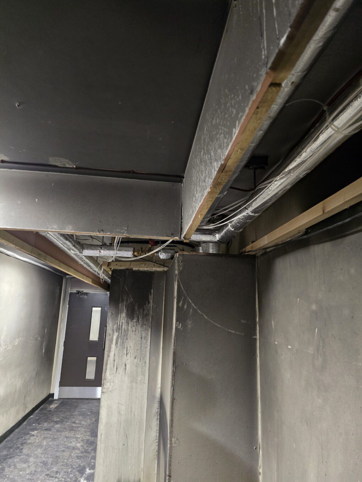 Adamson Court: 'Fireball trolley' lobbed onto Dundee multi landing