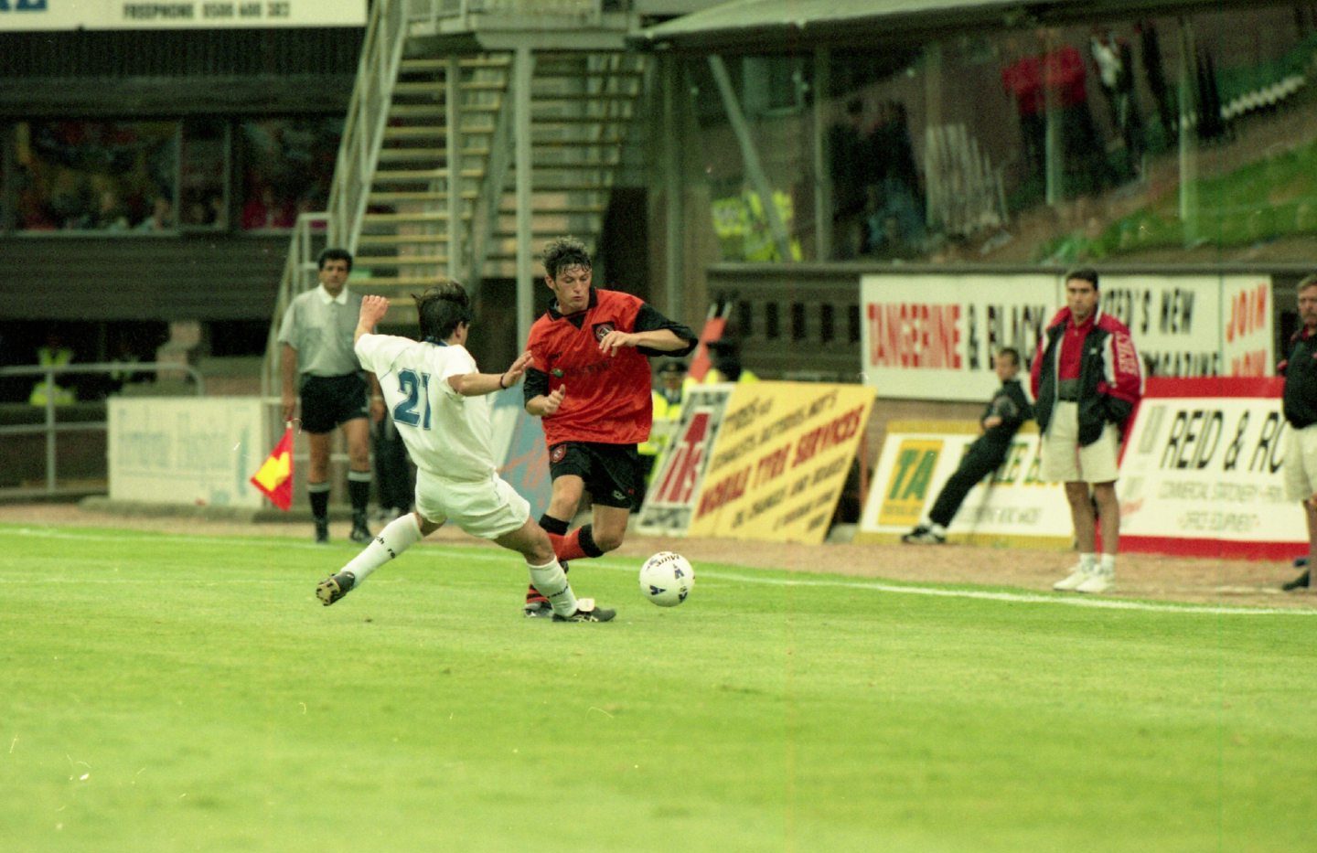 Dundee United's record European win captured in unseen pictures