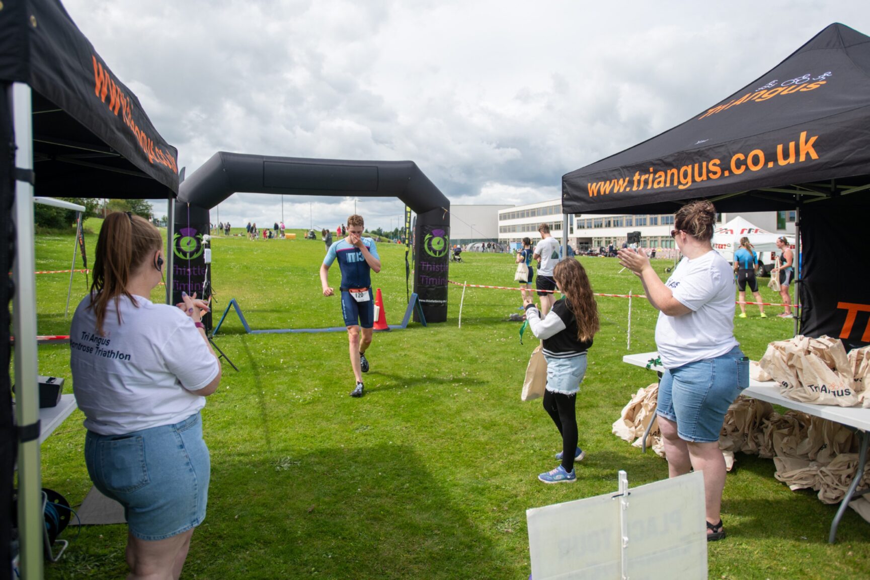 IN PICTURES: All the action from Forfar triathlon