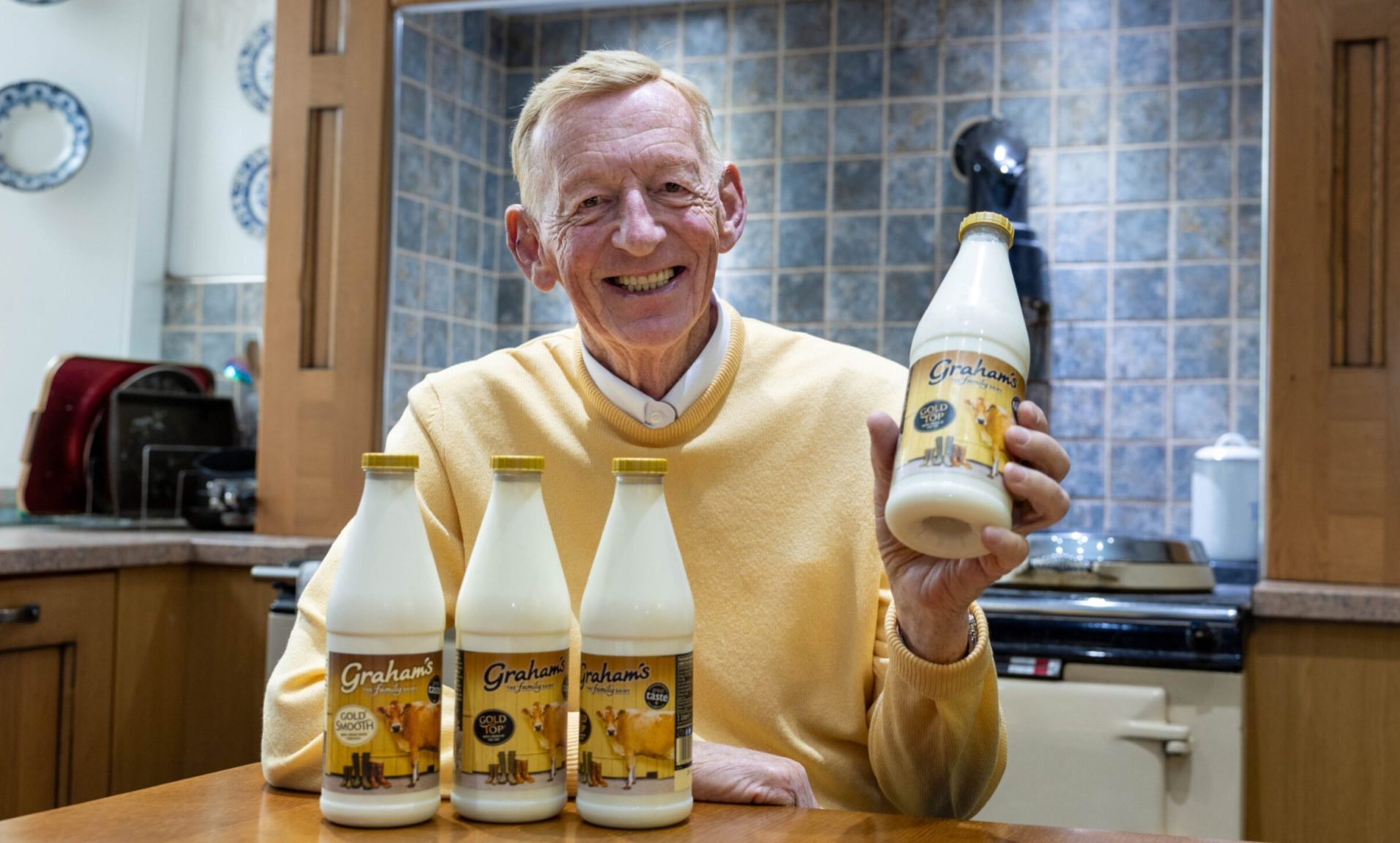 The story of Graham's Family Dairy and their Gold Top milk