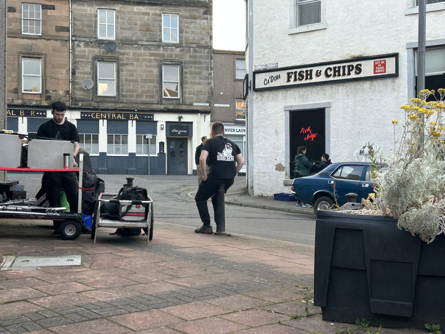 Filming for new series of Karen Pirie crime drama in Inverkeithing